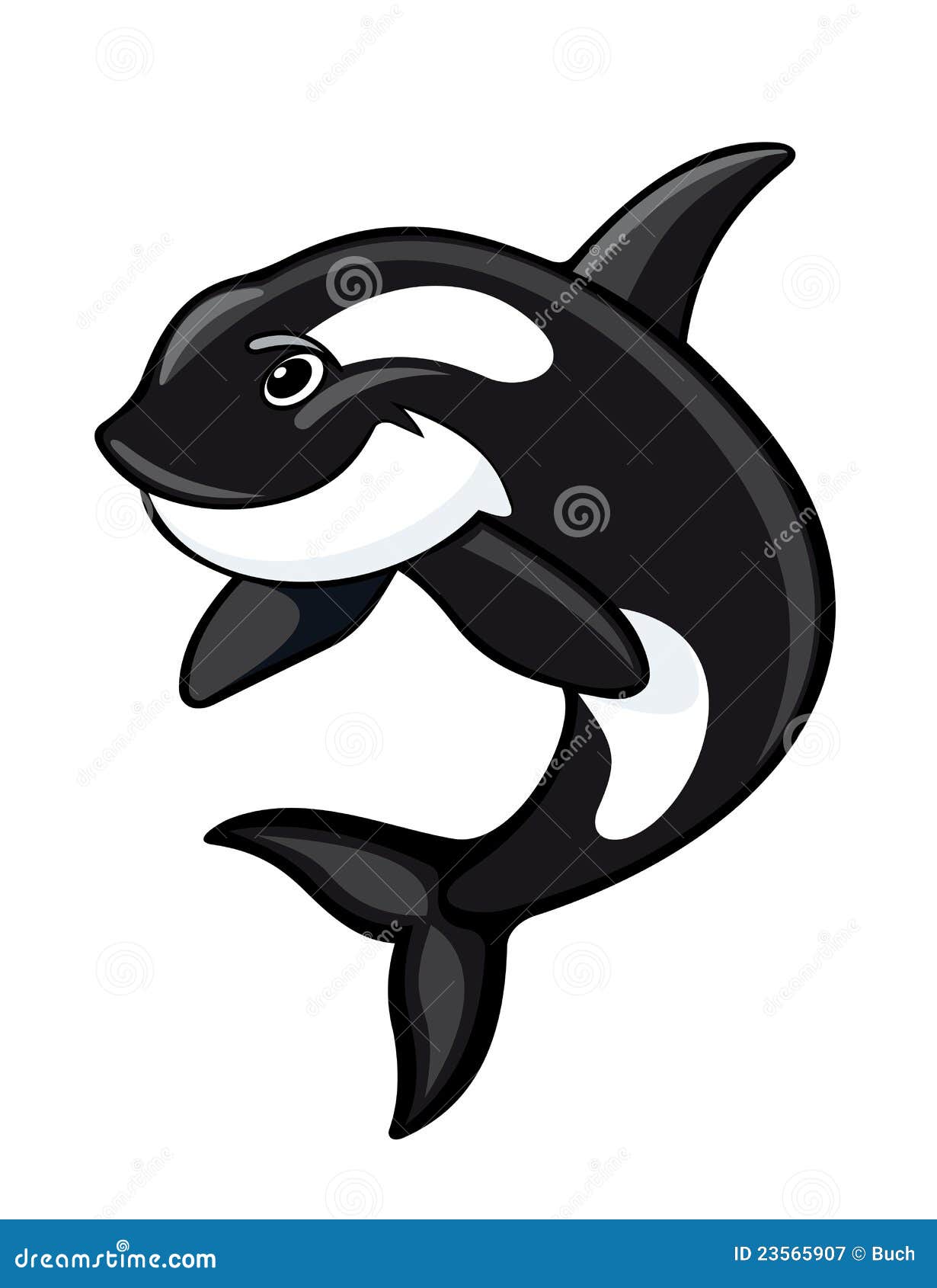 De mascotte van de walvis vector illustratie. Illustration of ...