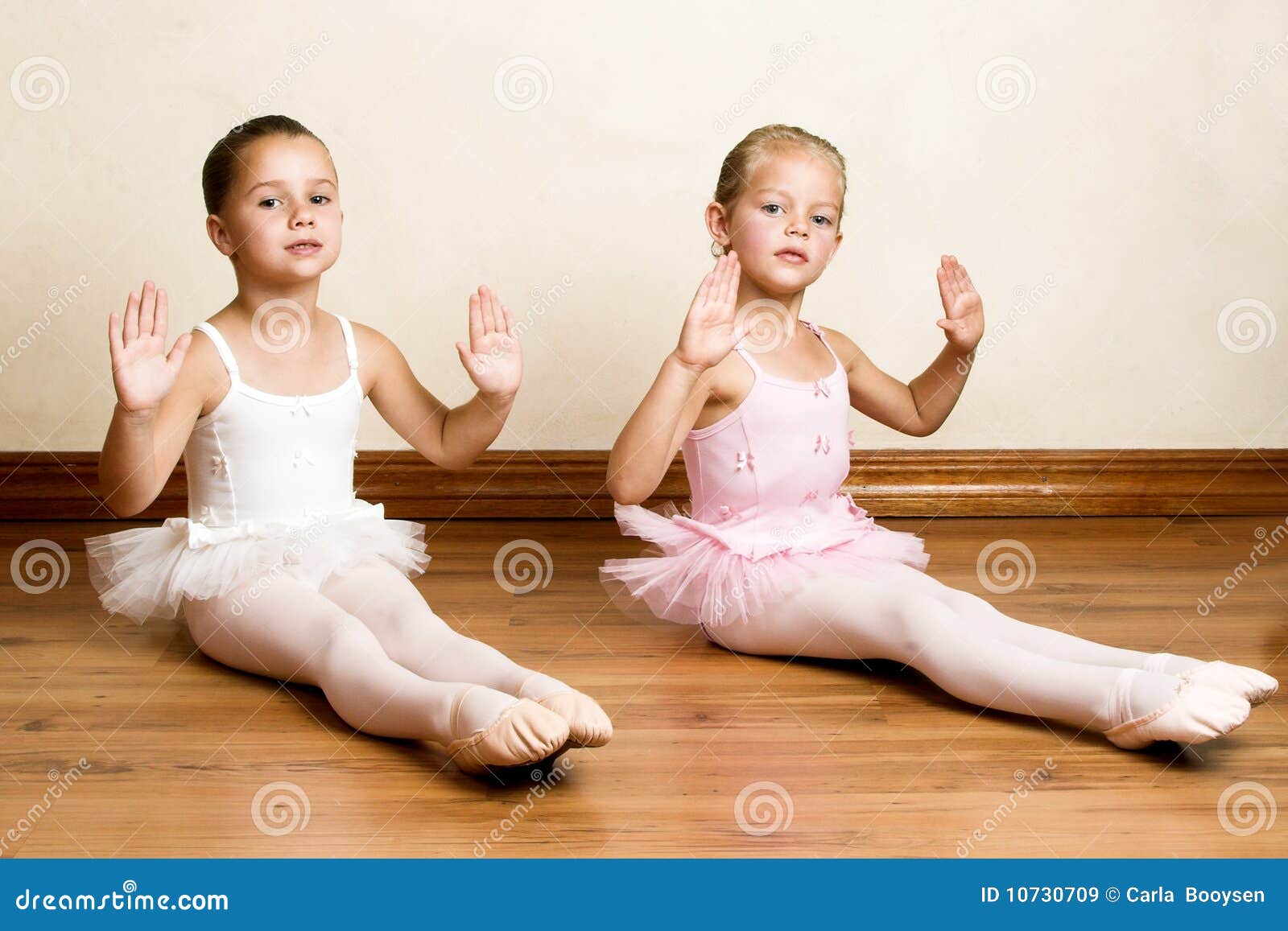 De Meisjes van het ballet stock afbeelding. Image of uitvoerder - 10730709