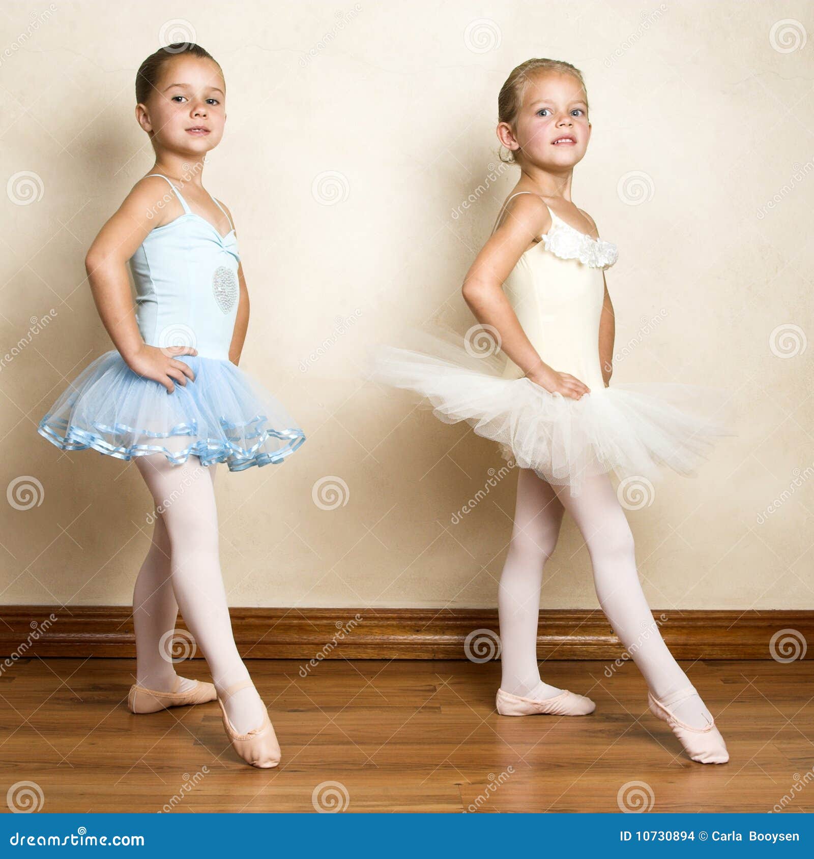 De Meisjes van het ballet stock foto. Image of kleding - 10730894