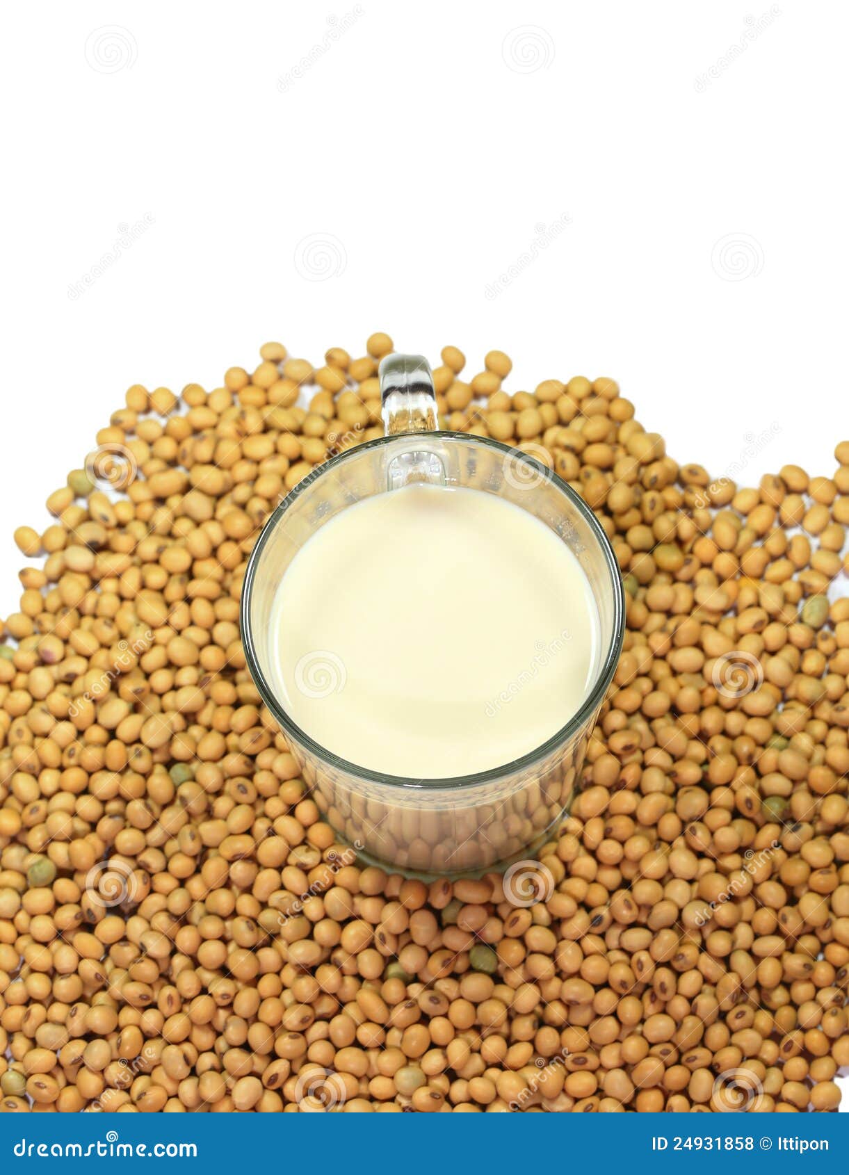 De melk van de soja stock foto. Image of versheid, verfrissing - 24931858