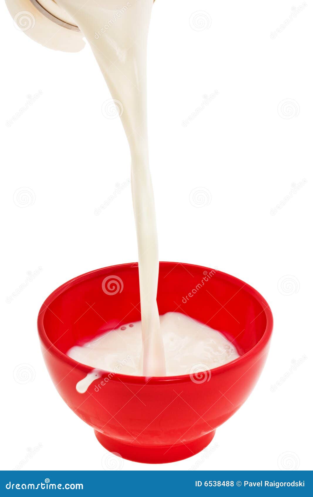 De melk van Streem stock foto. Image of kleur, geïsoleerd - 6538488