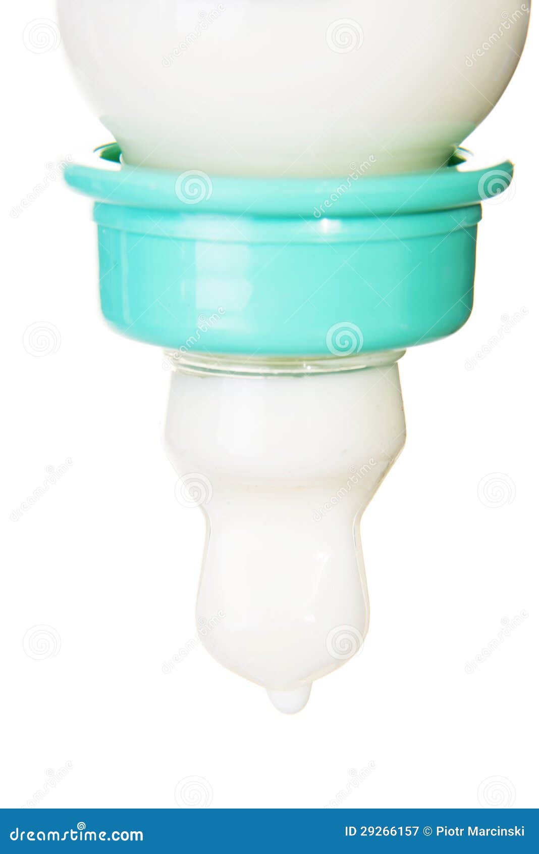 De melkfles van de baby stock afbeelding. Image of houder - 29266157