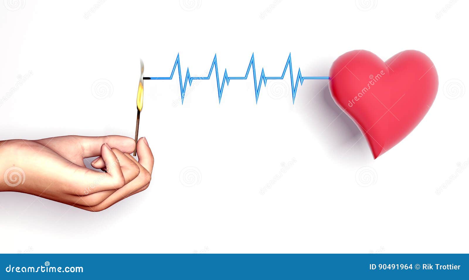 De mens houdt voor hart stock illustratie. Illustration of infarct ...