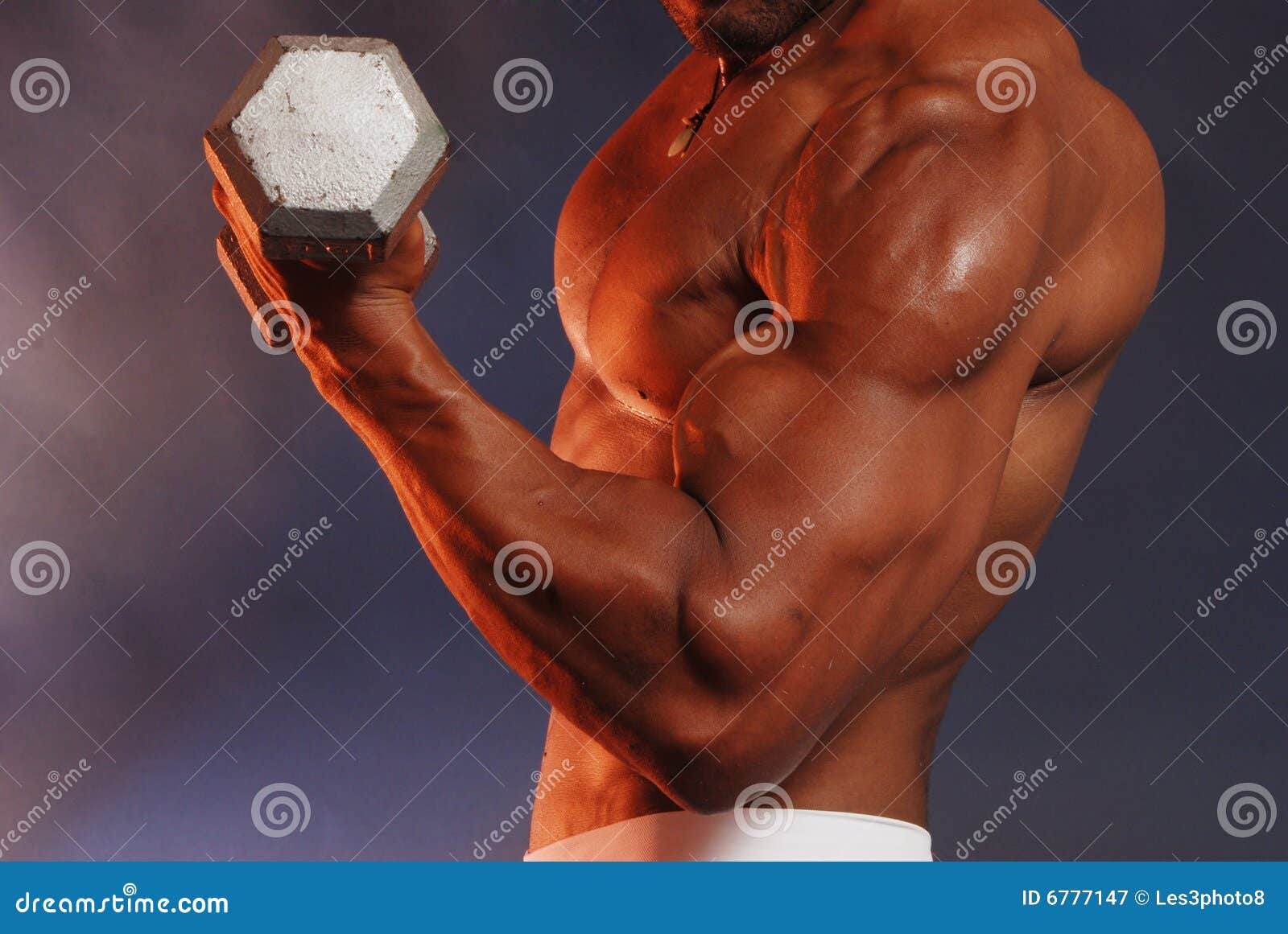 De mens van de spier stock afbeelding. Image of sensueel - 6777147