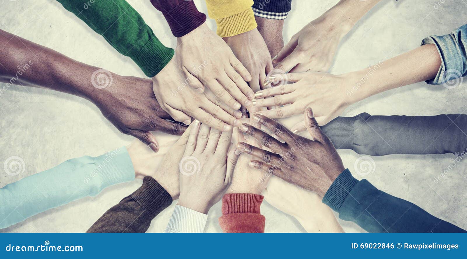 De Mensen Overhandigen Samen Eenheid Team Cooperation Concept Stock ...