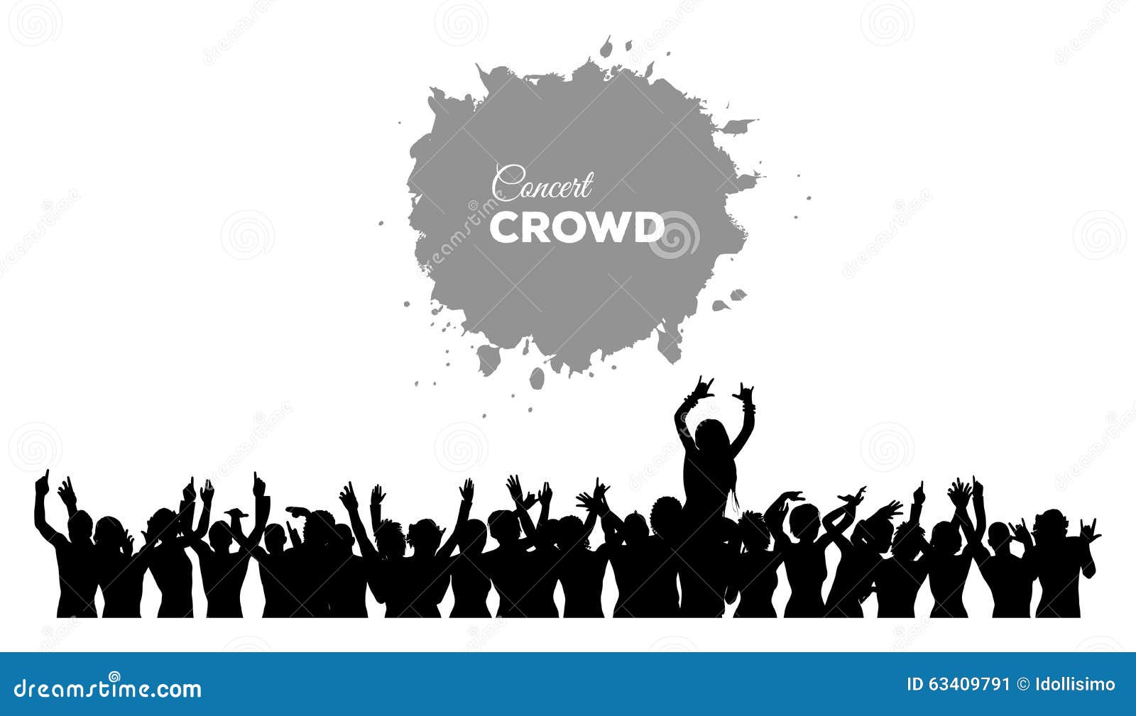 De Mensen Overleggen Menigte Vector Illustratie - Illustration of club ...