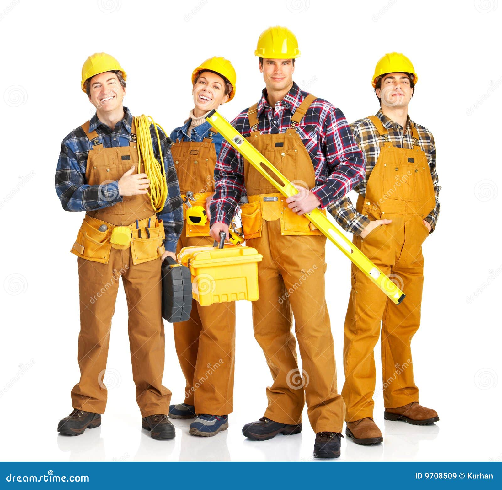 De mensen van arbeiders stock afbeelding. Image of ontwikkeling - 9708509