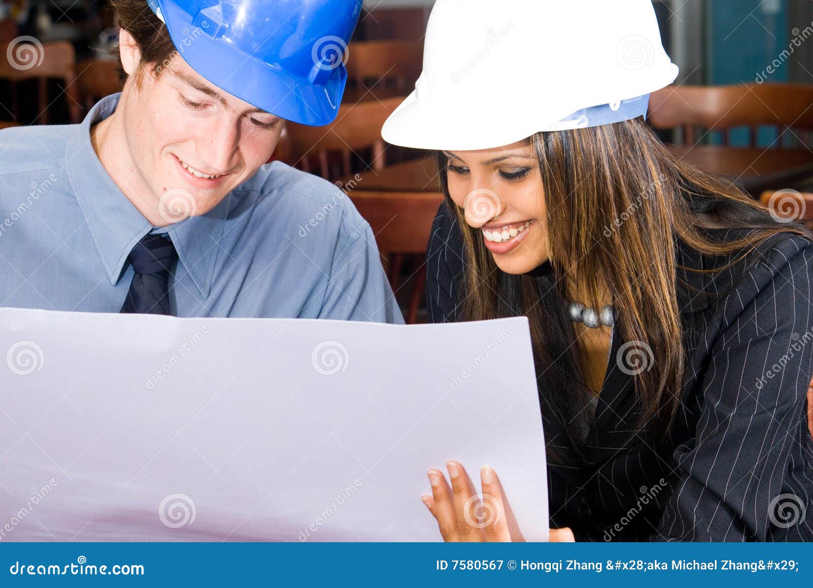 De mensen van het bouwvak stock afbeelding. Image of zakenman - 7580567