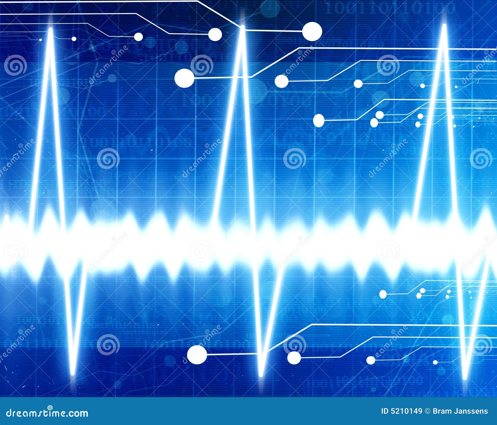 De monitor van het hart stock illustratie. Illustration of diagnose ...
