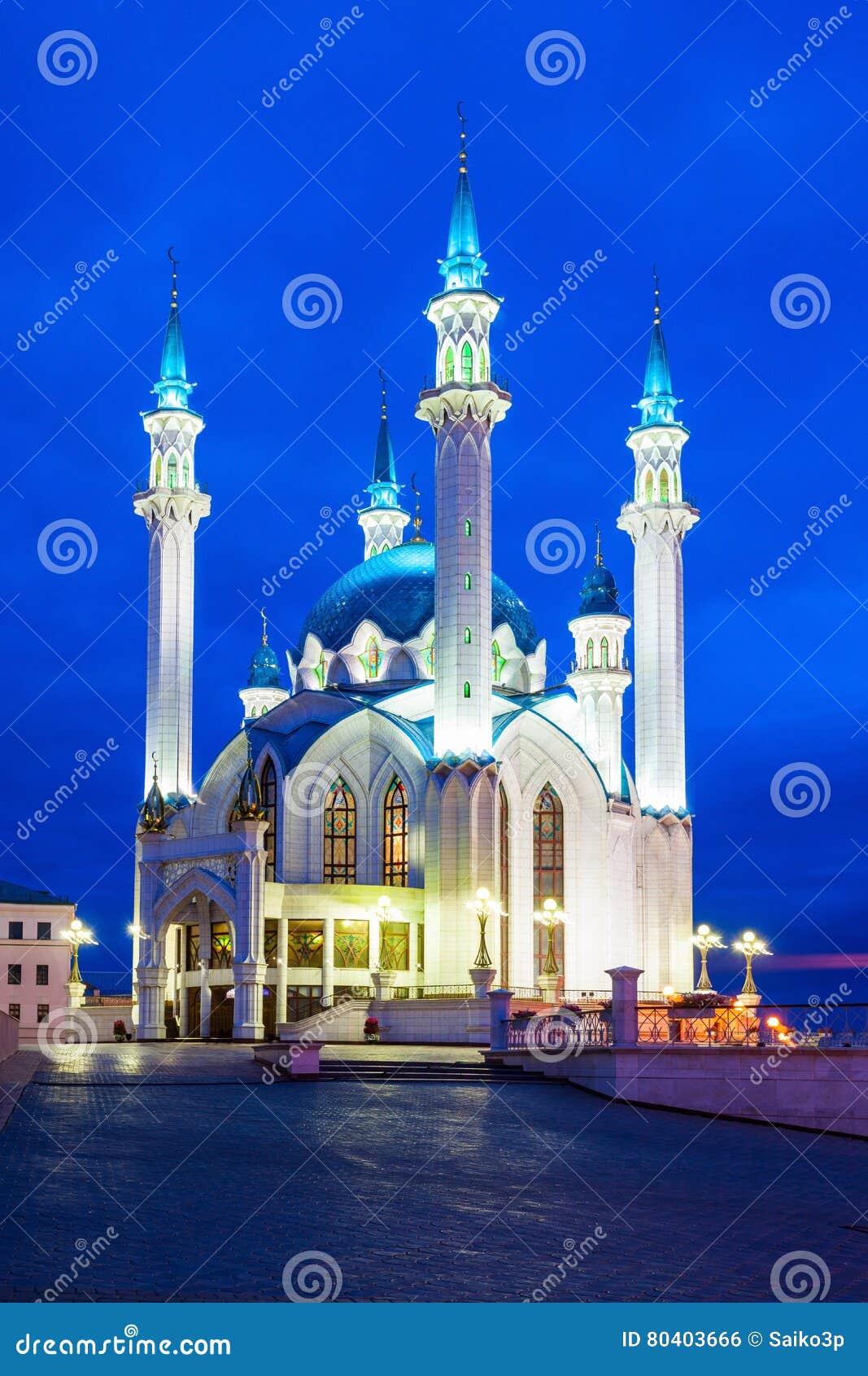 De moskee van Kul Sharif stock foto. Image of cultuur - 80403666