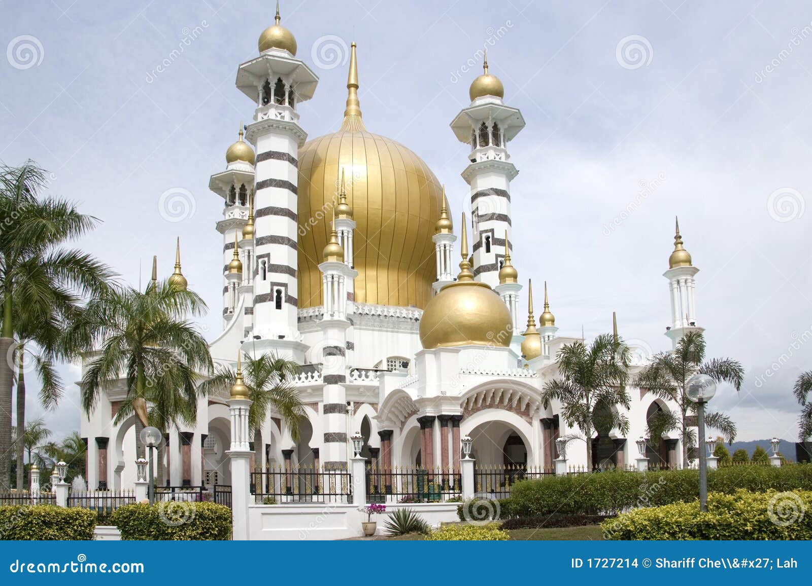 De Moskee van Ubudiah stock foto. Afbeelding bestaande uit retorica ...