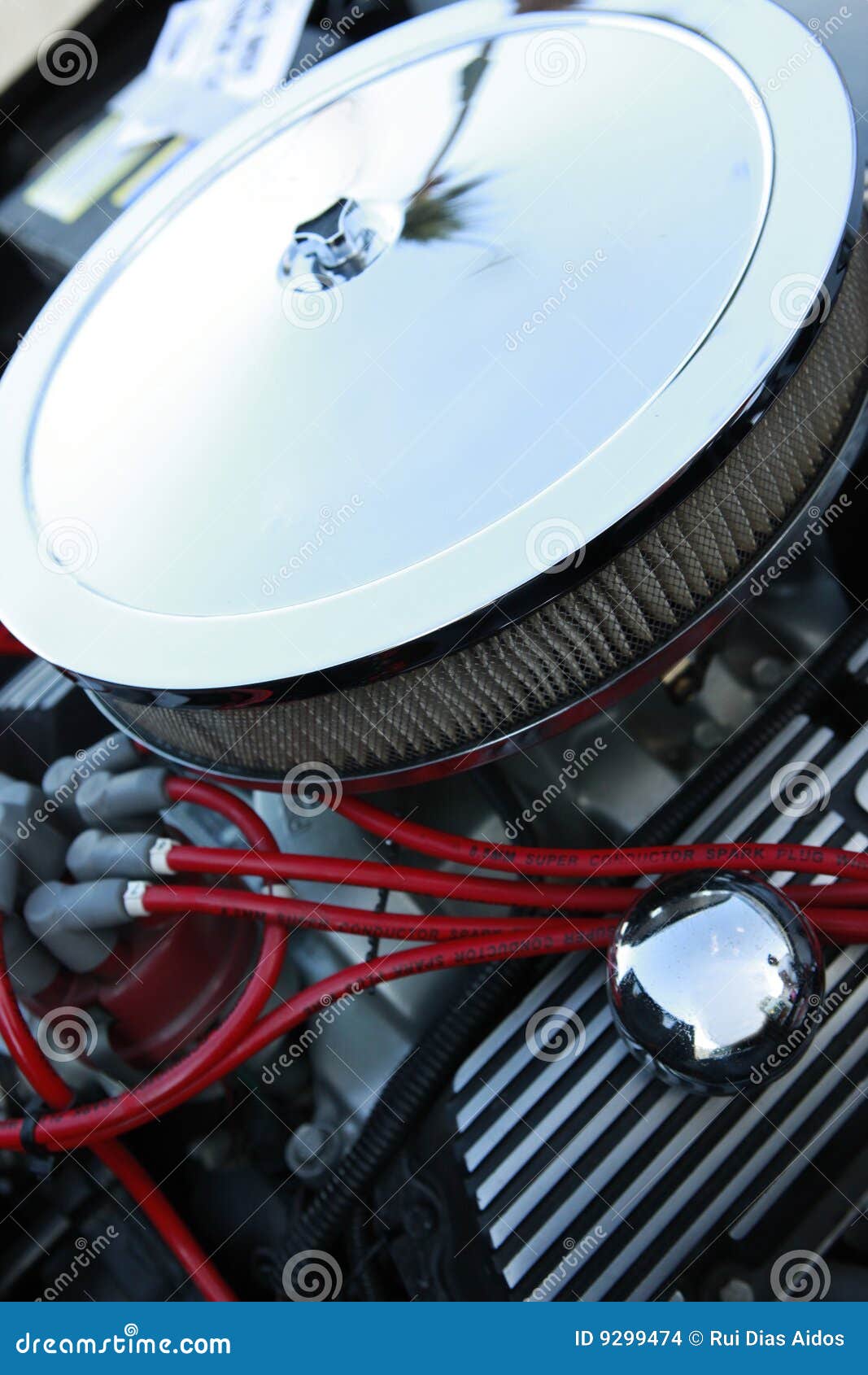 De Motor Van De Auto Van De Spier Stock Foto - Image of open ...