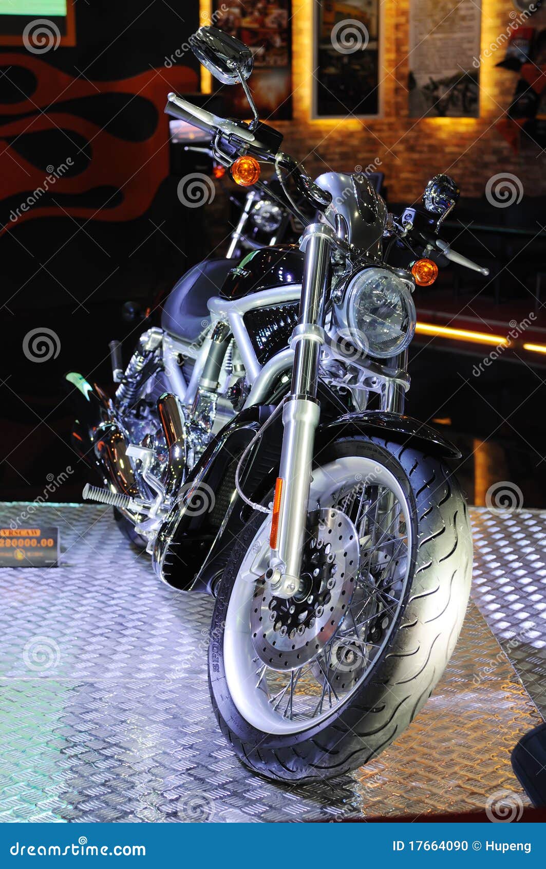 De motorfiets van Harley redactionele afbeelding. Image of motor - 17664090