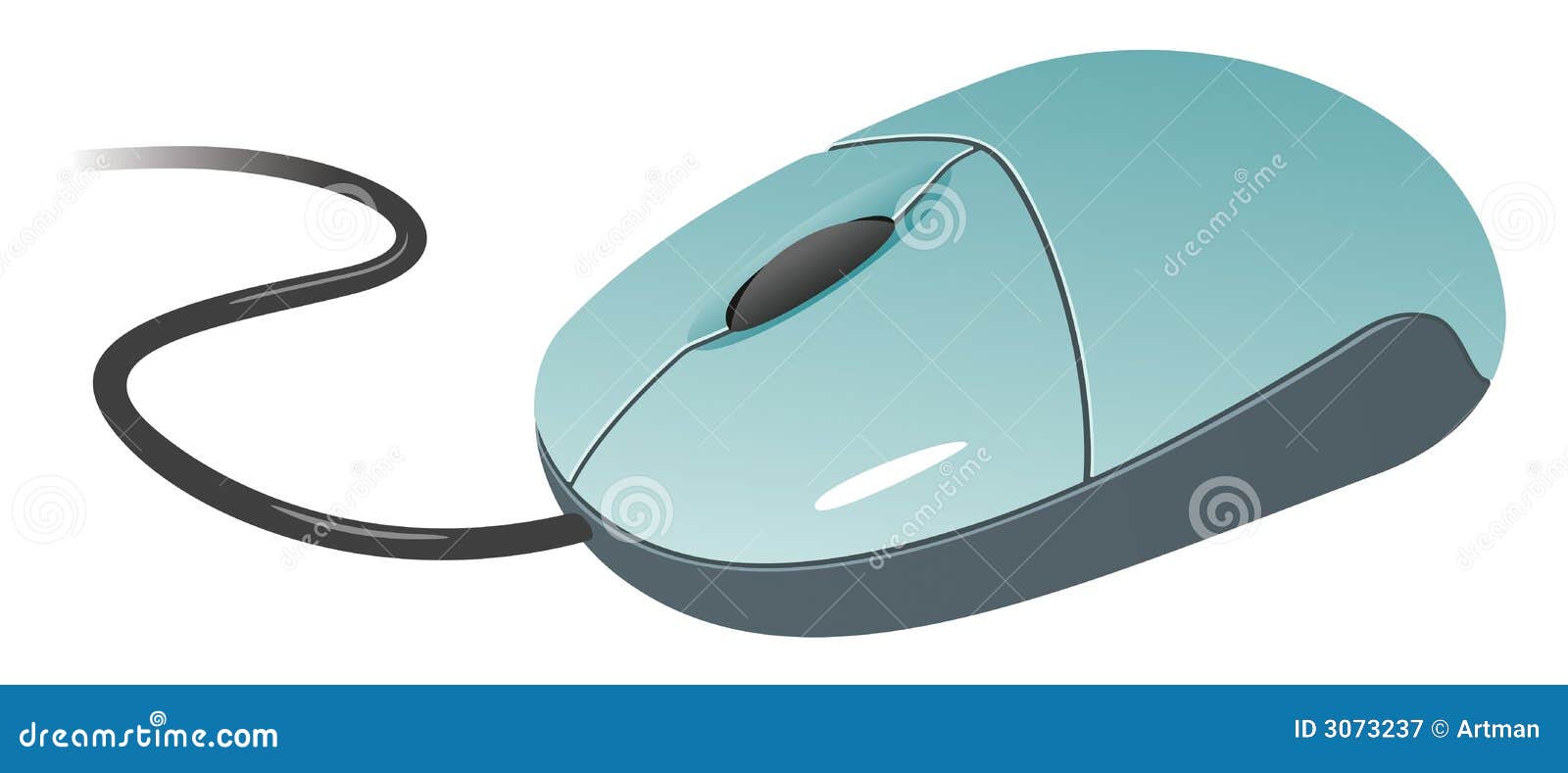 De muis van de computer vector illustratie. Illustration of computers ...