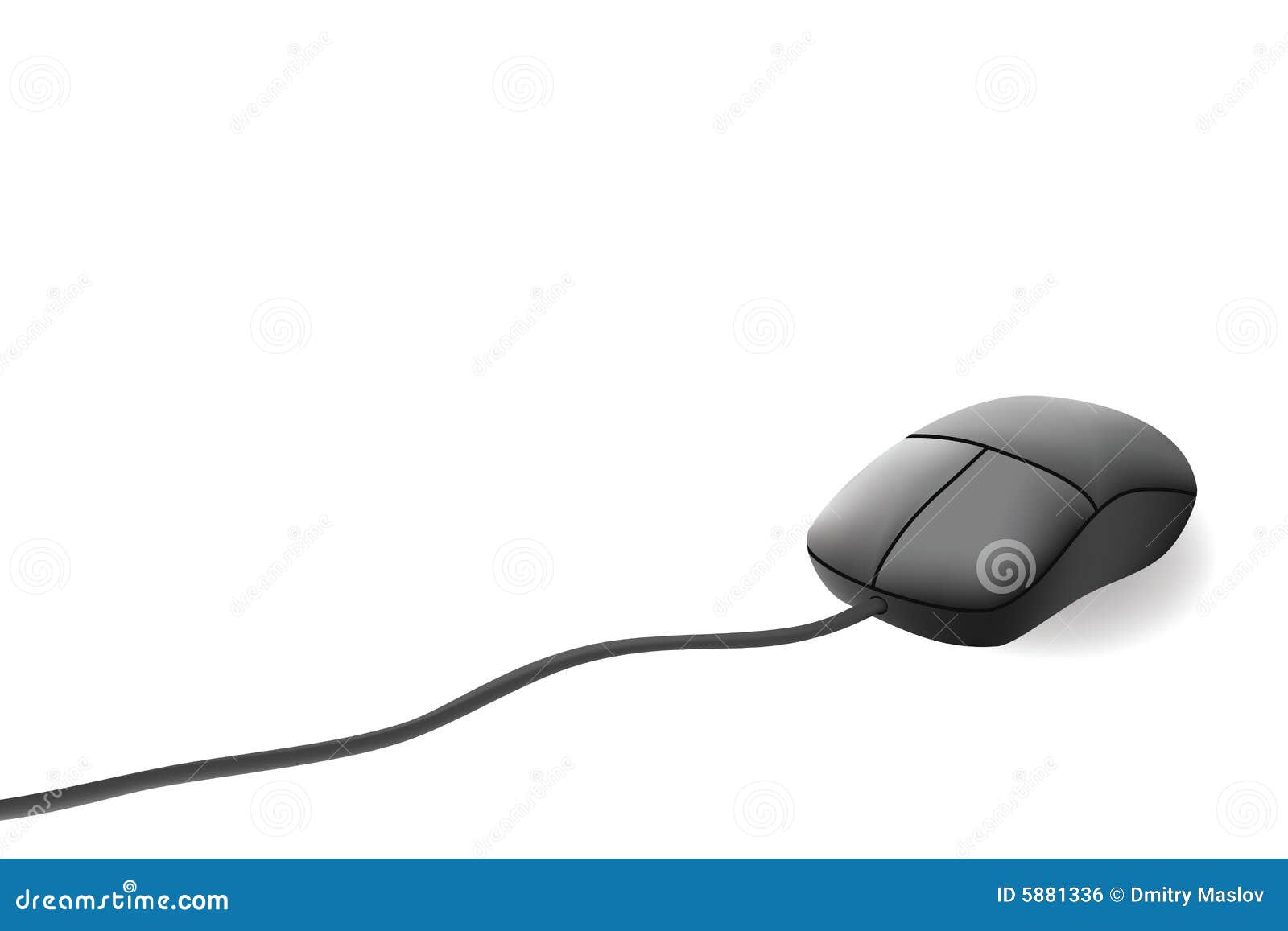 De Muis van de computer vector illustratie. Illustration of ...