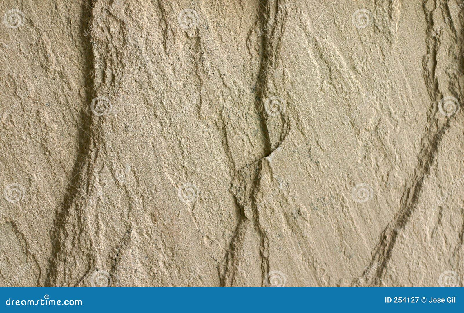 De Muur Van De Rots Met 3 Barsten Stock Afbeelding - Image of steen ...