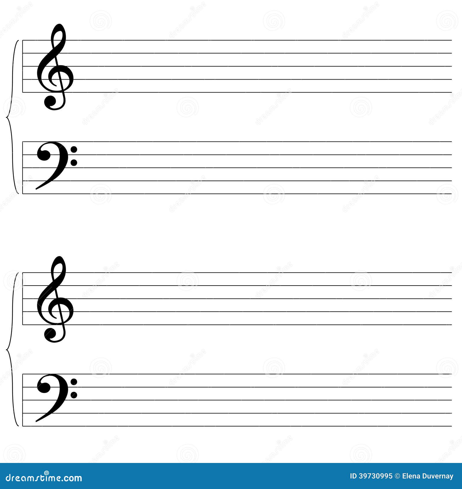 De muziek van het blad stock illustratie. Afbeelding bestaande uit ...