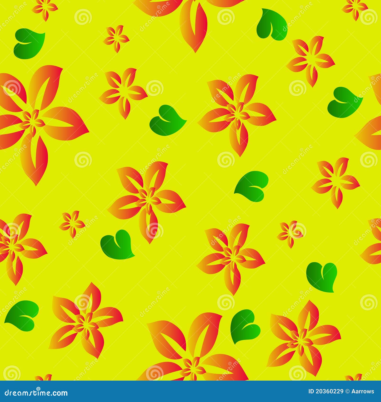 De Naadloze Achtergrond Van De Bloem. Vector Vector Illustratie ...