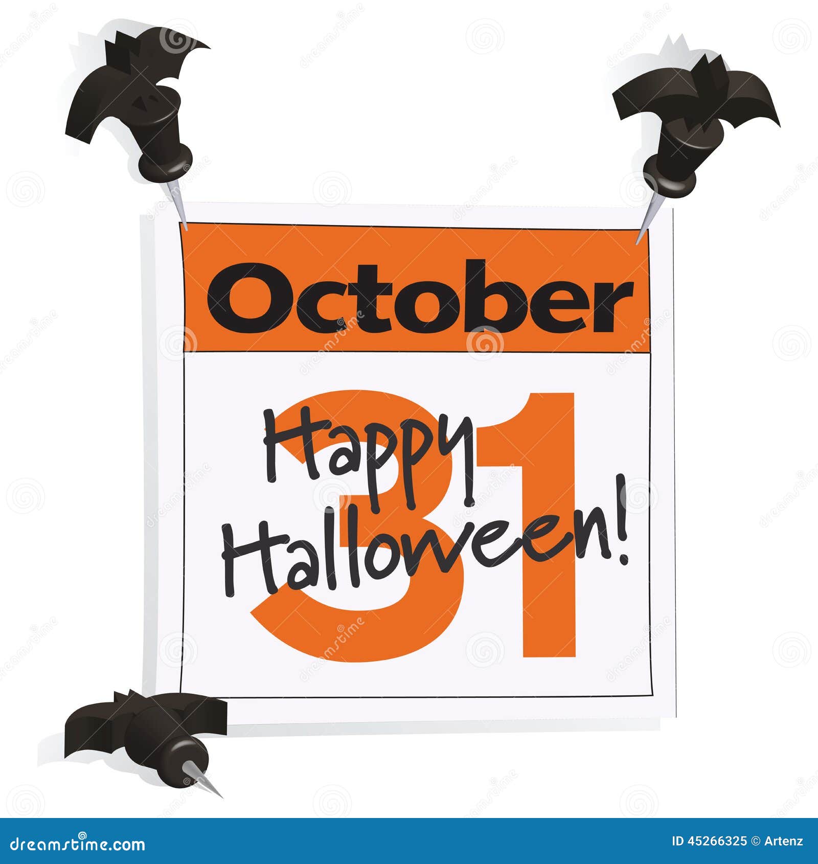 31 de octubre stock de ilustración. Ilustración de celebre - 45266325