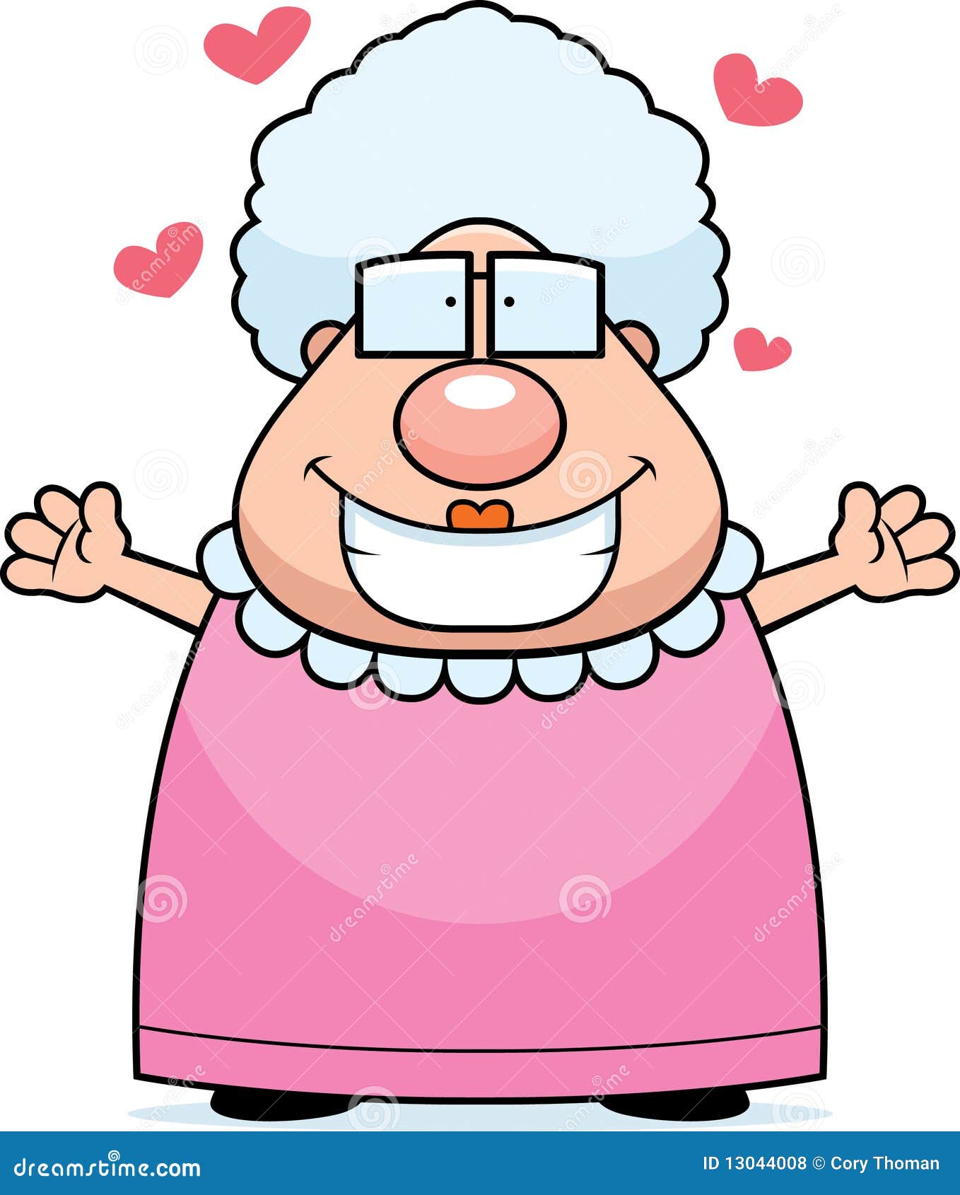 De Omhelzing van de oma vector illustratie. Illustration of vrouw ...