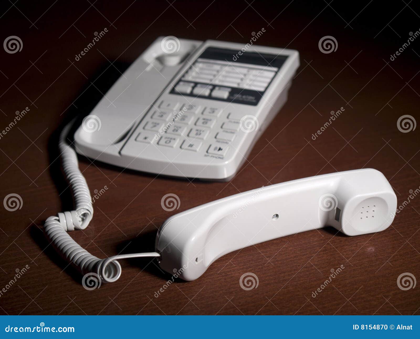De Ontvanger Van De Telefoon Stock Foto - Image of ontvanger, lijst ...