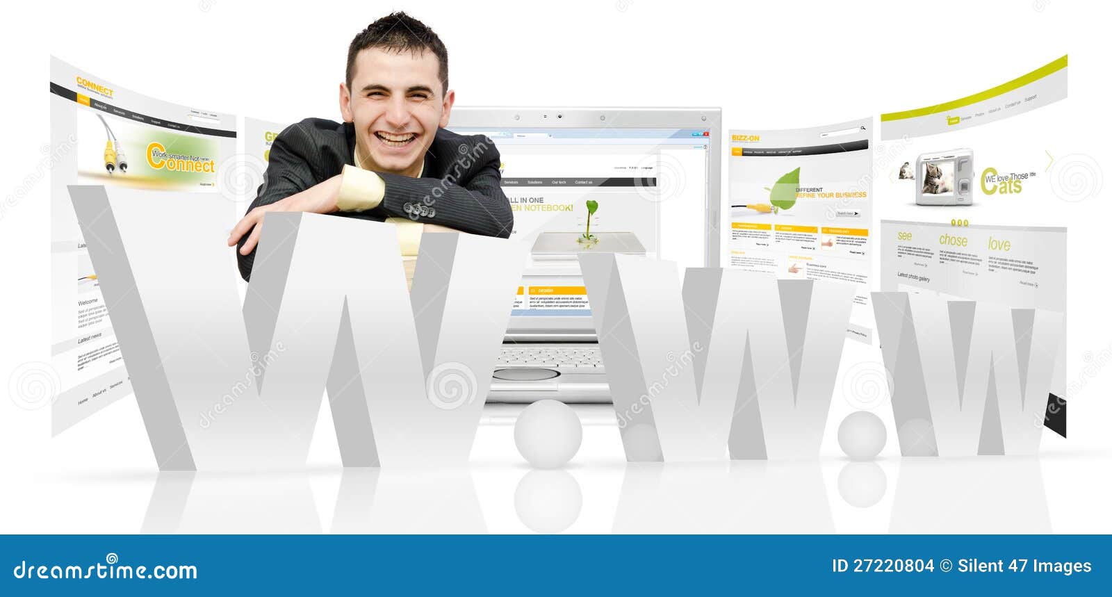 De ontwerper van het Web stock foto. Image of deskundigheid - 27220804