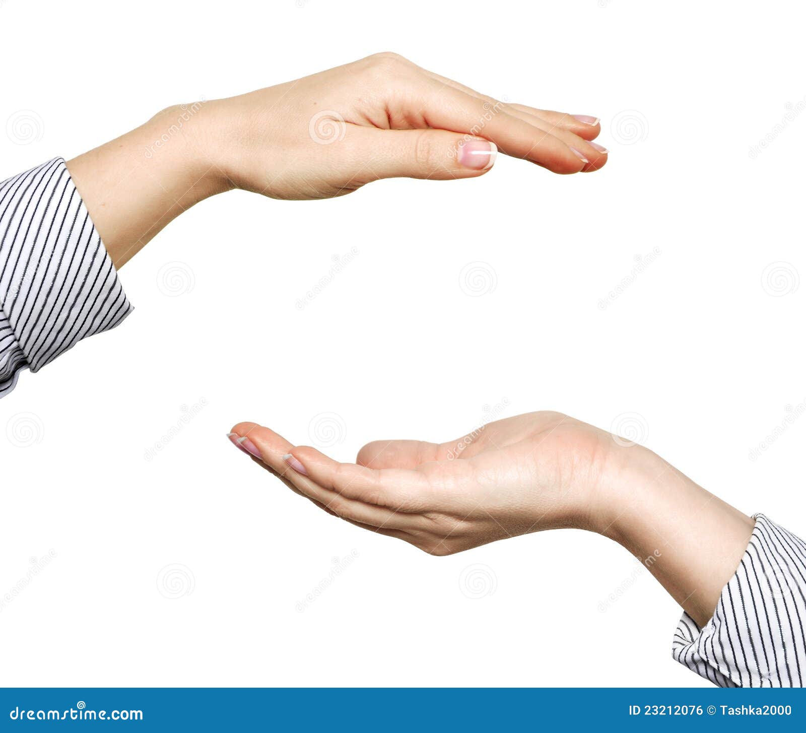 De Open Handen Van De Vrouw Stock Foto - Image of namen, samenwerking ...