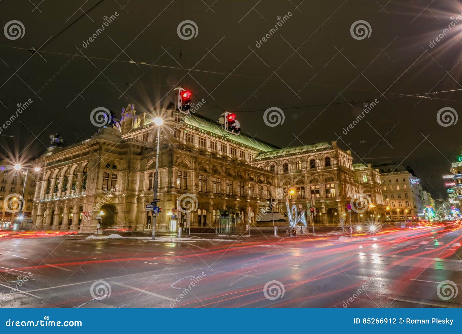 De Opera Van De Staat Van Oostenrijk in Wenen Stock Foto - Image of ...