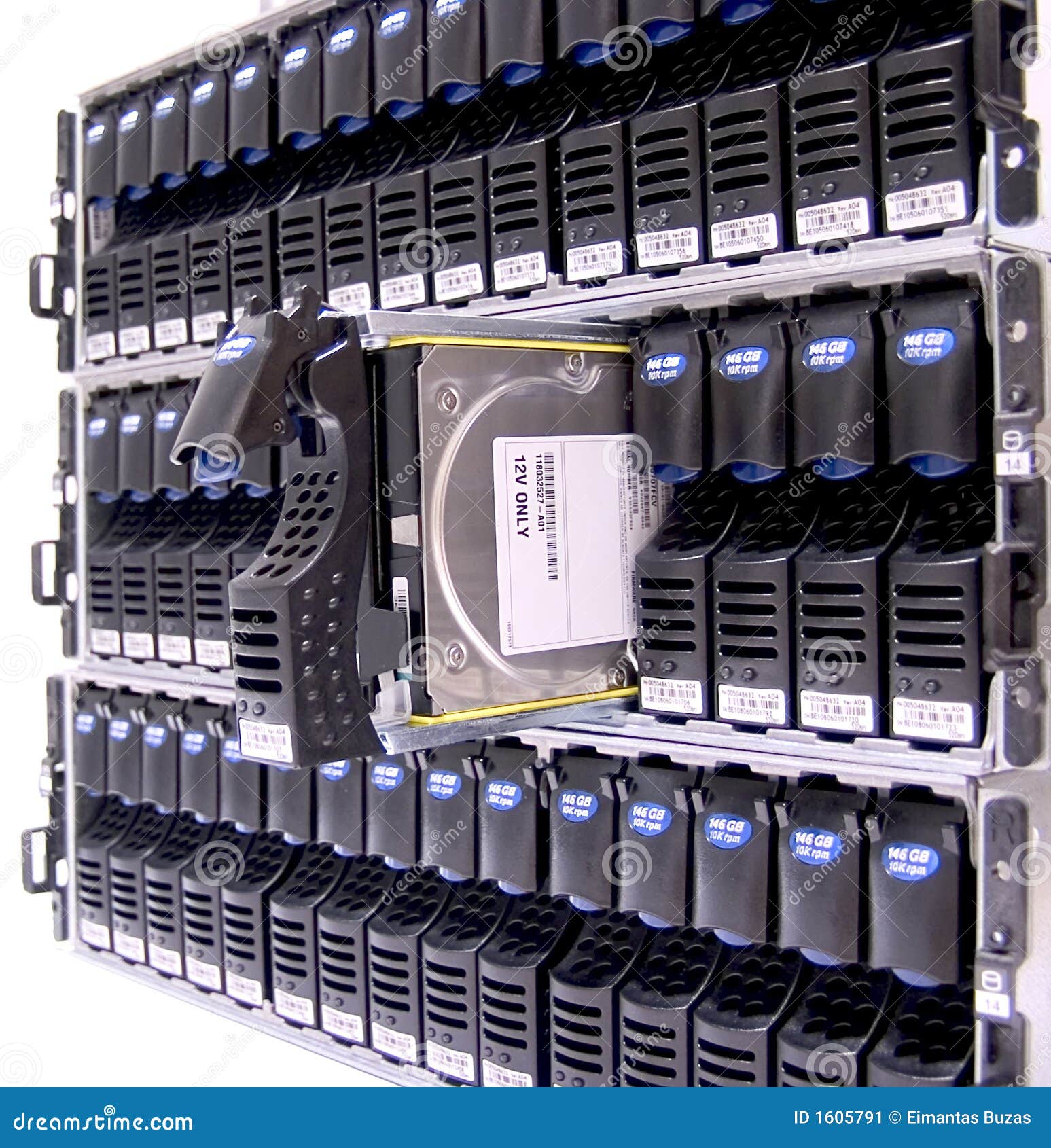 De Opslag van gegevens stock afbeelding. Image of netwerk - 1605791