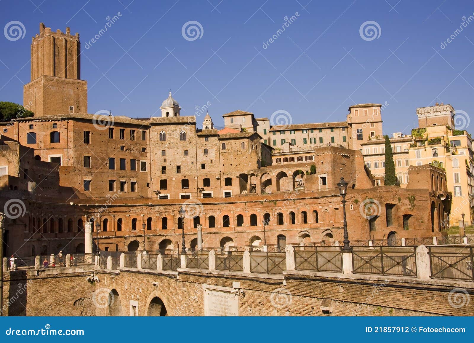 De Oude Monumenten Van Romanum Van Het Forum in Rome Stock Foto - Image ...