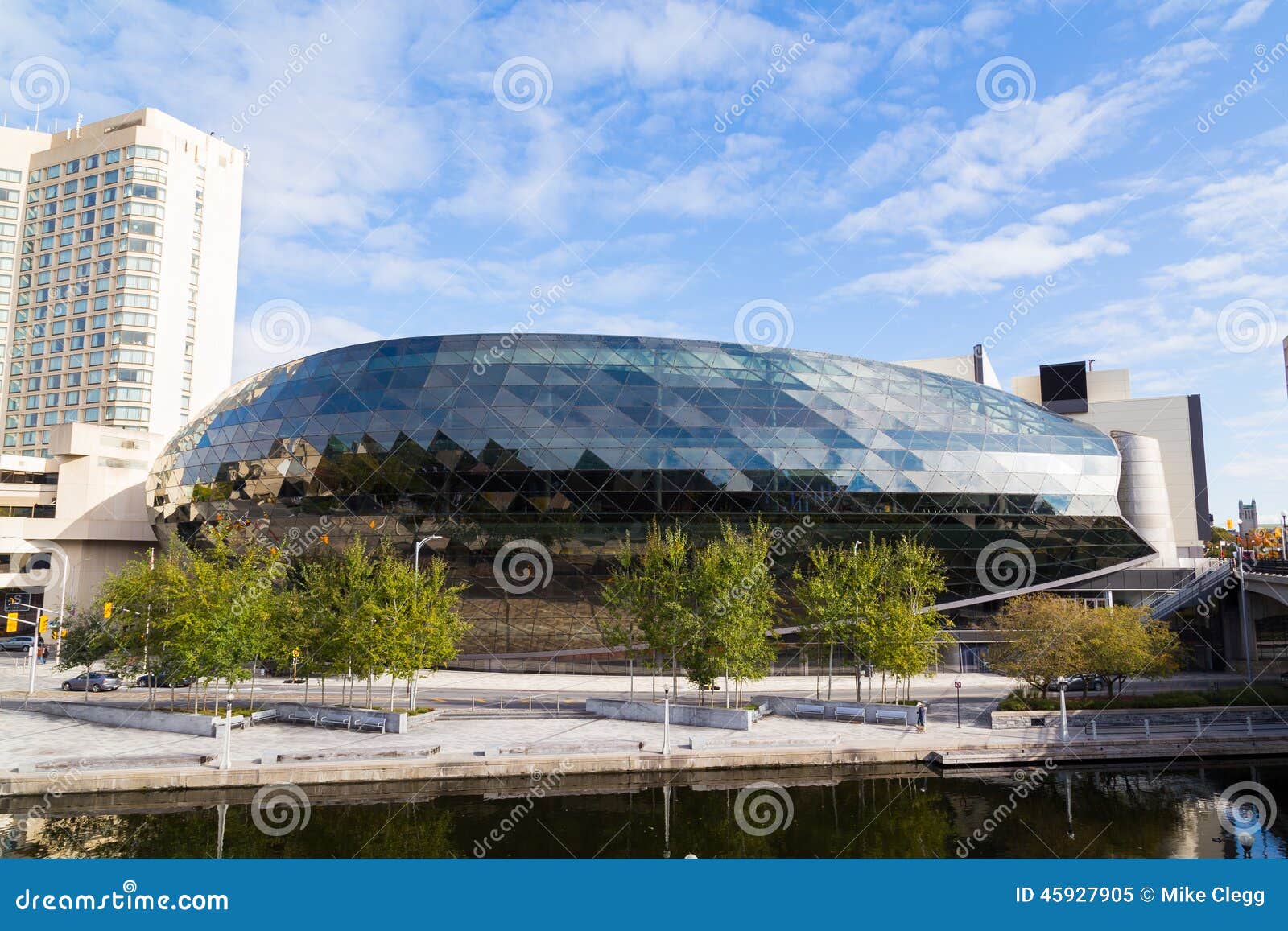 De Overeenkomstcentrum Van Ottawa Redactionele Afbeelding - Image of ...