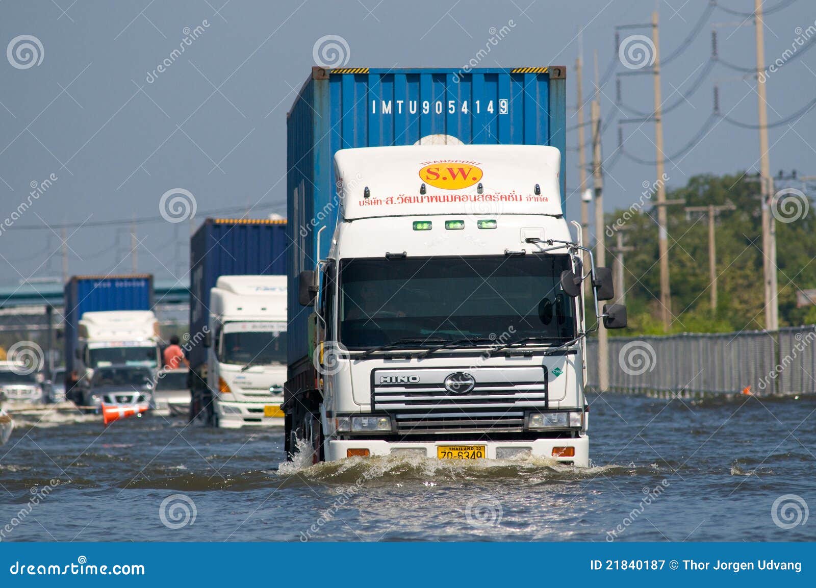 De Overstroming Van De Moesson in Bangkok, November 2011 Redactionele ...