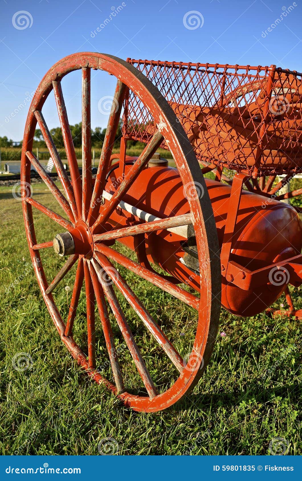 De Paard Getrokken Kar Van De Brandweerman Stock Afbeelding - Image of ...
