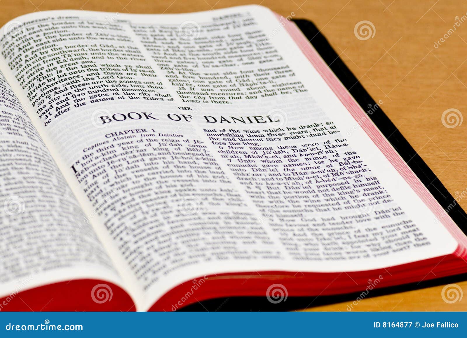 De Pagina Van De Bijbel - Daniel Stock Afbeelding - Image of bijbels ...
