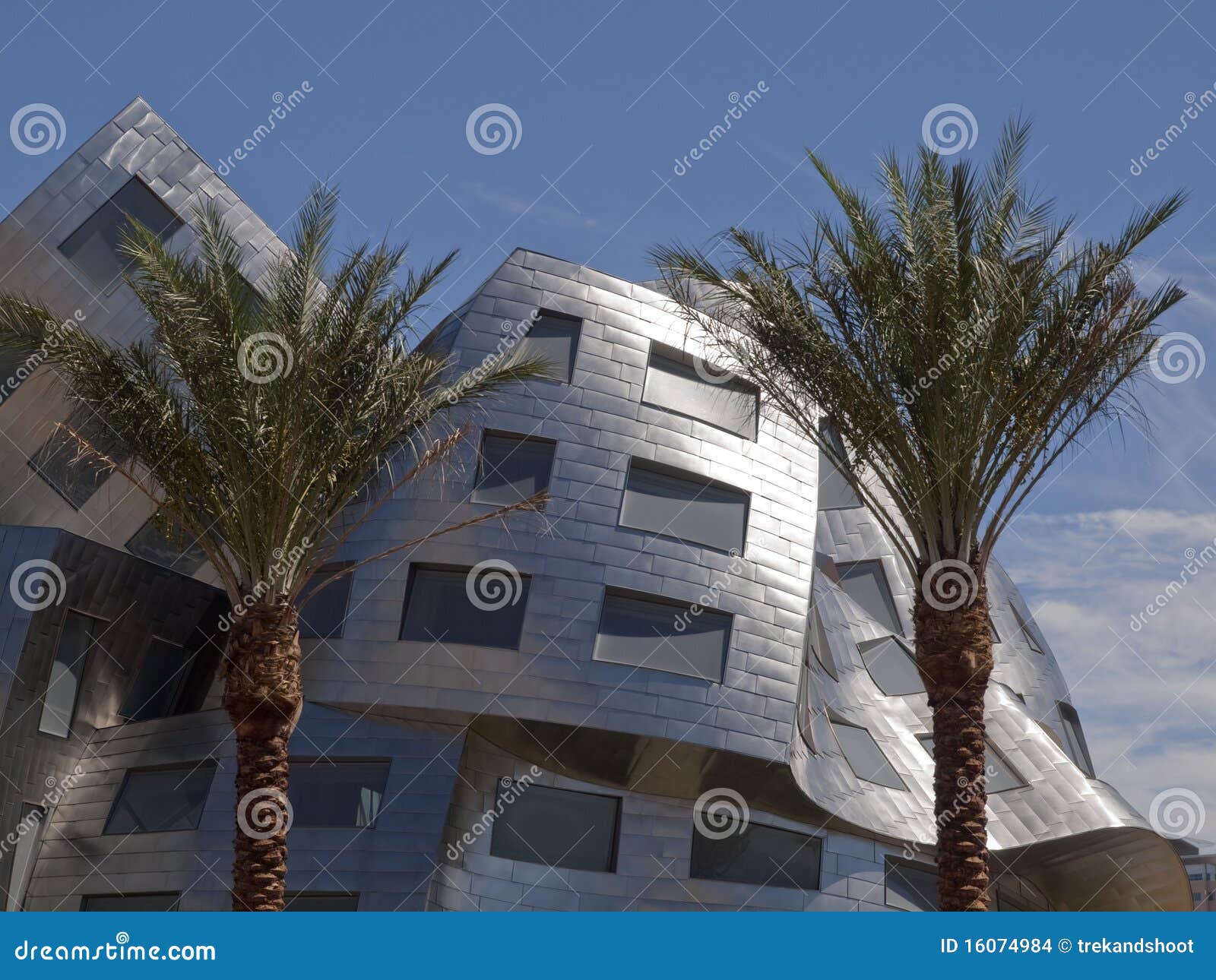 De Palmen Van Las Vegas Van Gehry Redactionele Stock Afbeelding - Image ...