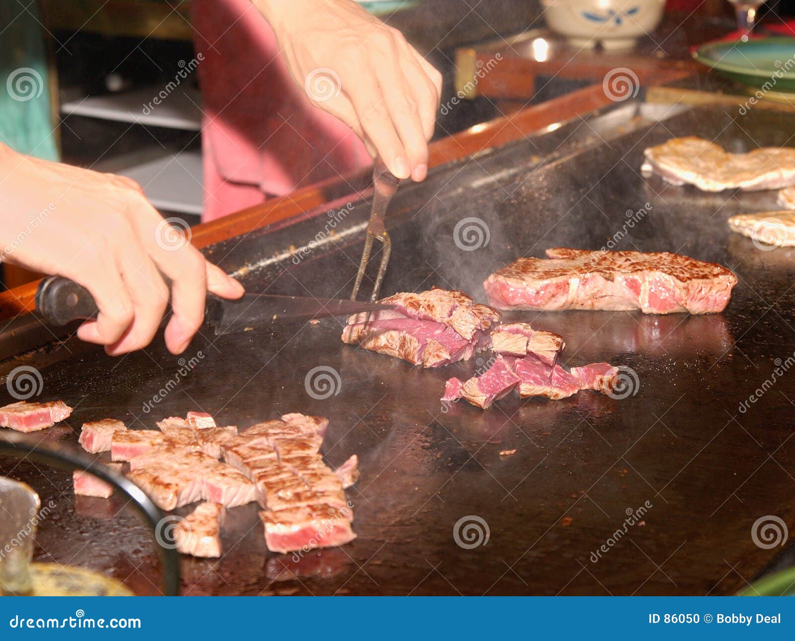 De PanYaki Chef-kok Van De Kraan 10 Stock Foto - Image of wijn, plak: 86050