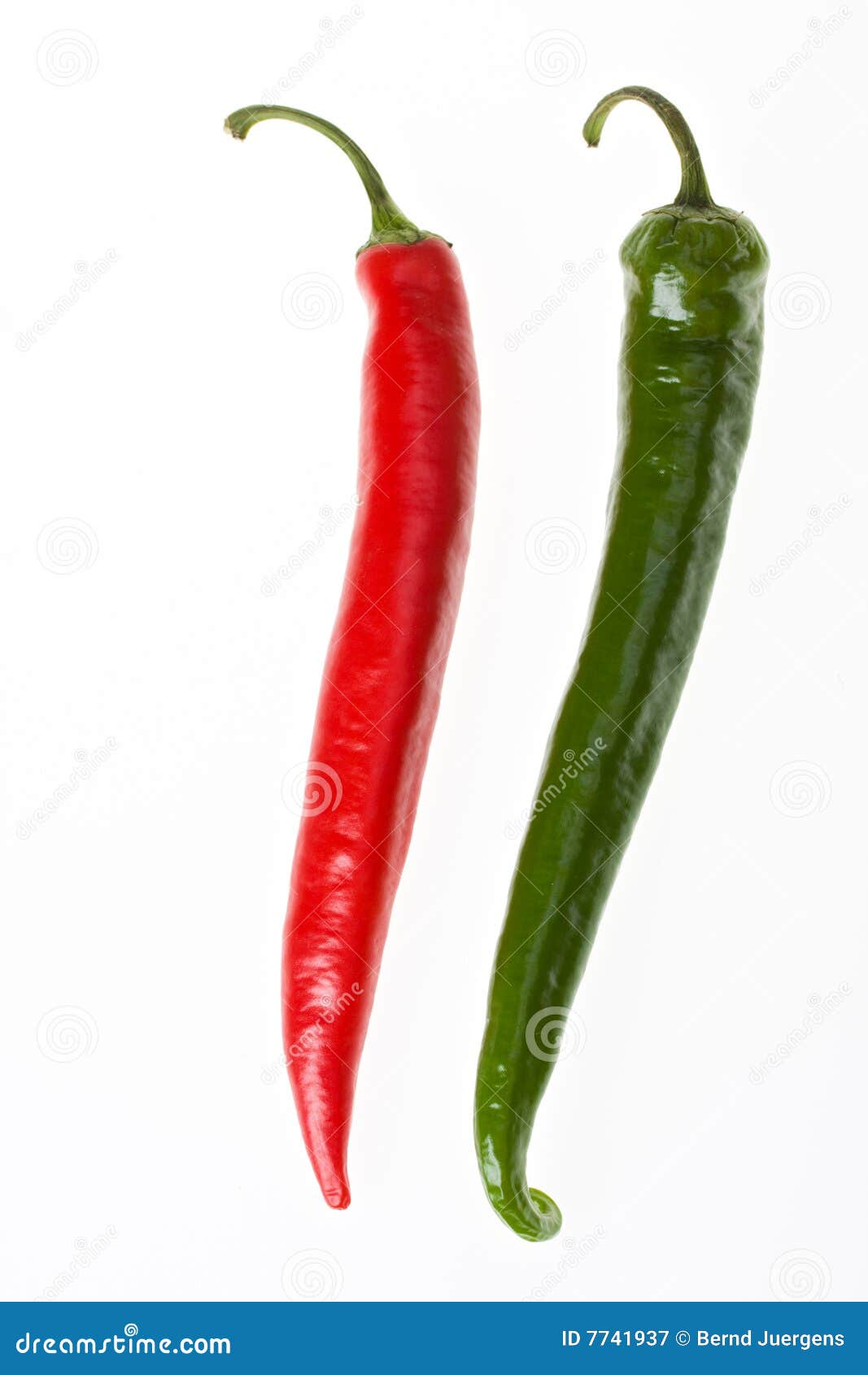 De Peper Van Spaanse Pepers Stock Afbeelding - Image of helder ...