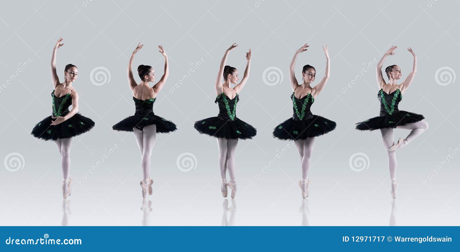 De Perfectie Van Het Ballet Stock Afbeelding - Image of prestaties ...