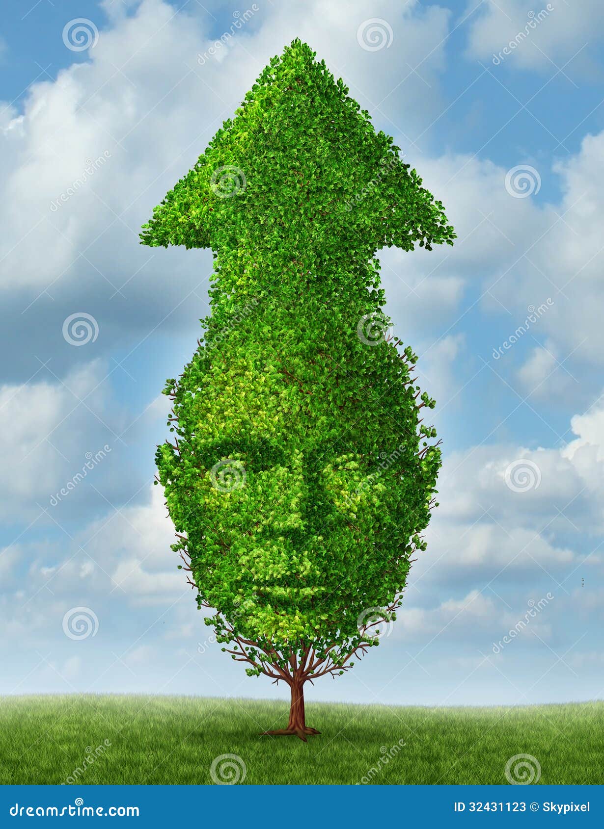 De persoonlijke Groei stock illustratie. Illustration of begrip - 32431123