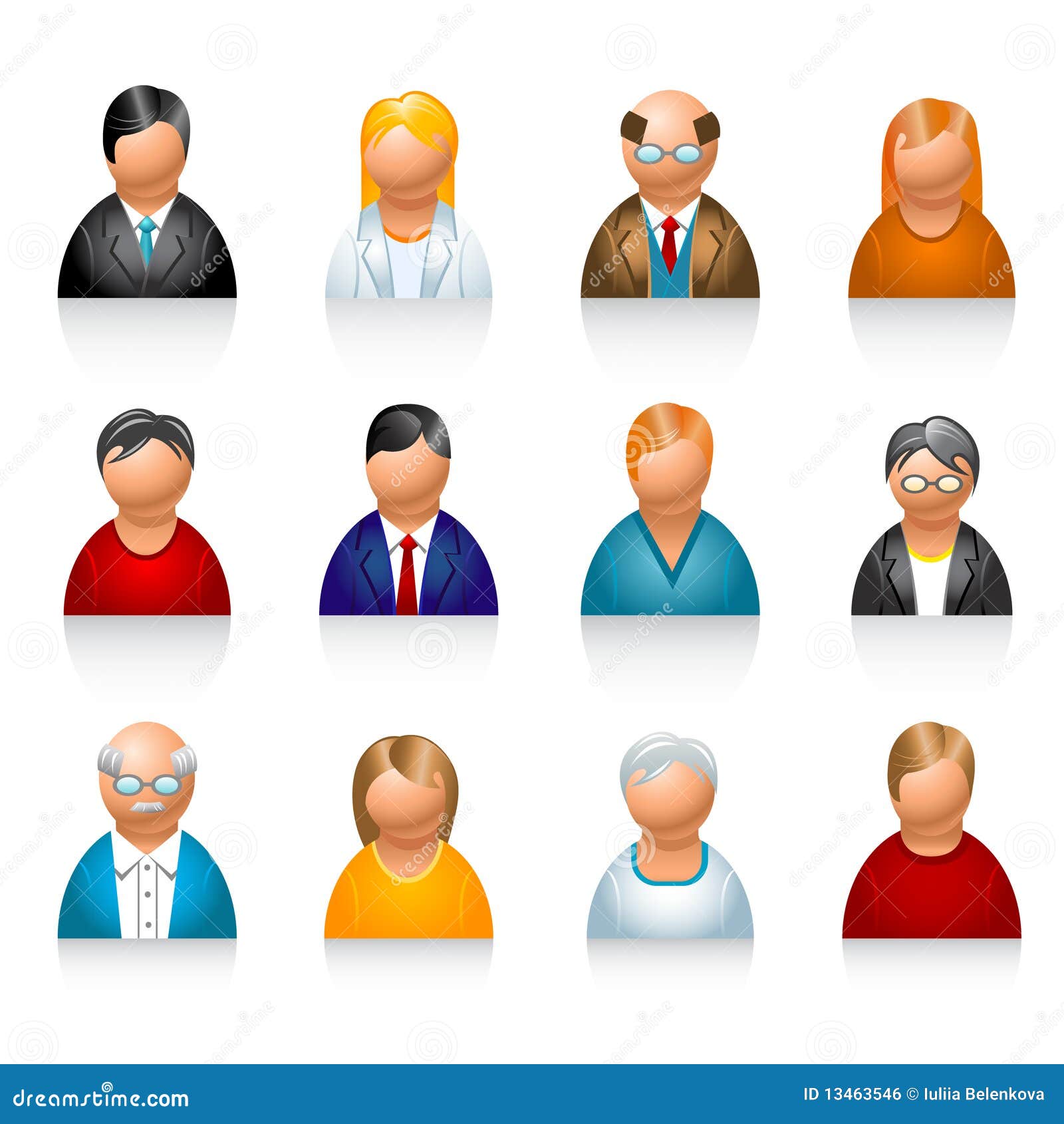 De Pictogrammen Van De Gebruiker Vector Illustratie - Illustration of ...