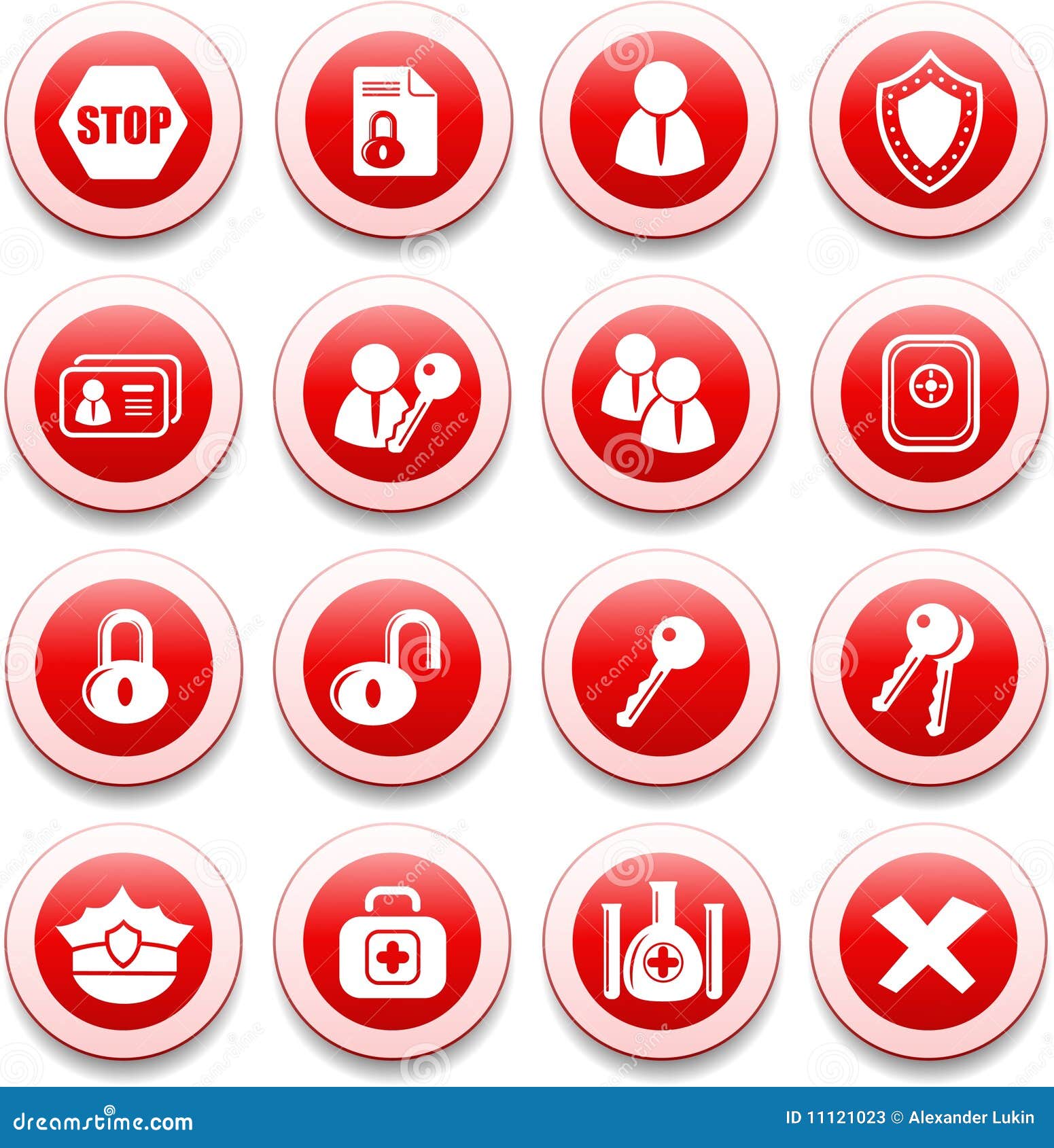 De Pictogrammen Van De Veiligheid Vector Illustratie - Illustration of ...