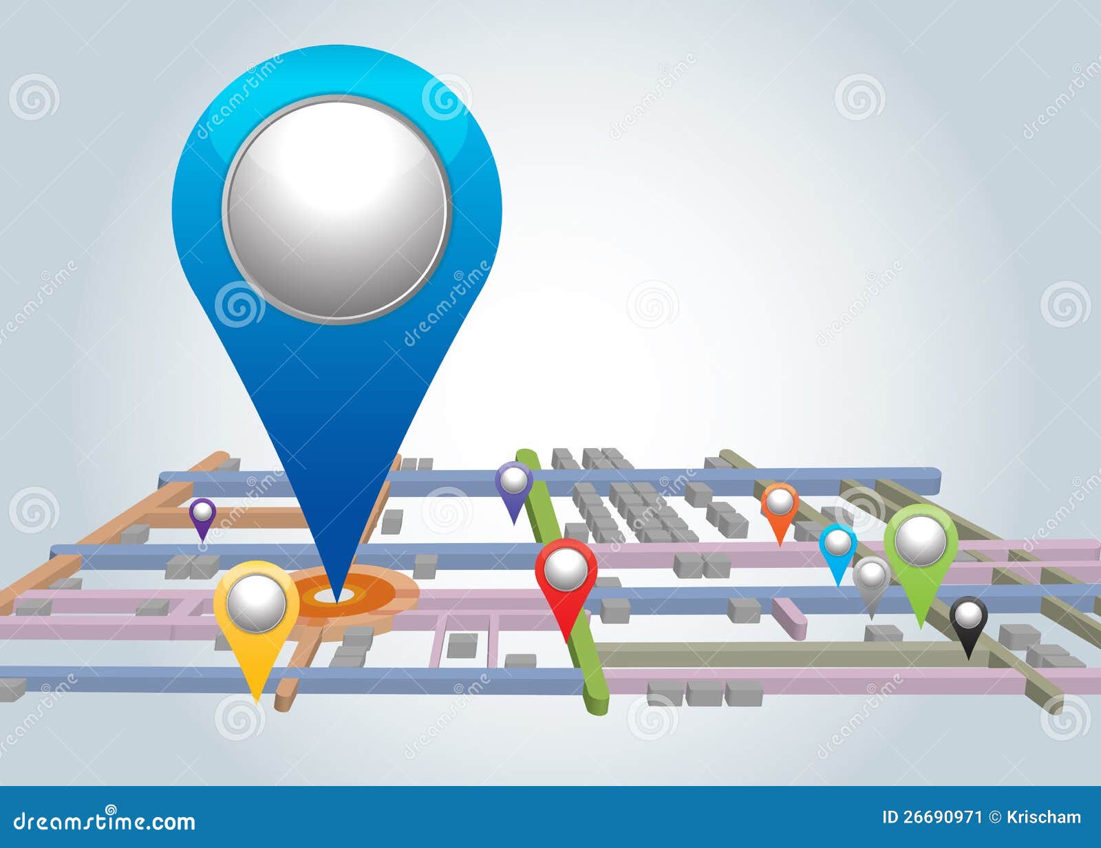 De Pictogrammen Van De Wijzer. Stock Illustratie - Illustration of ...