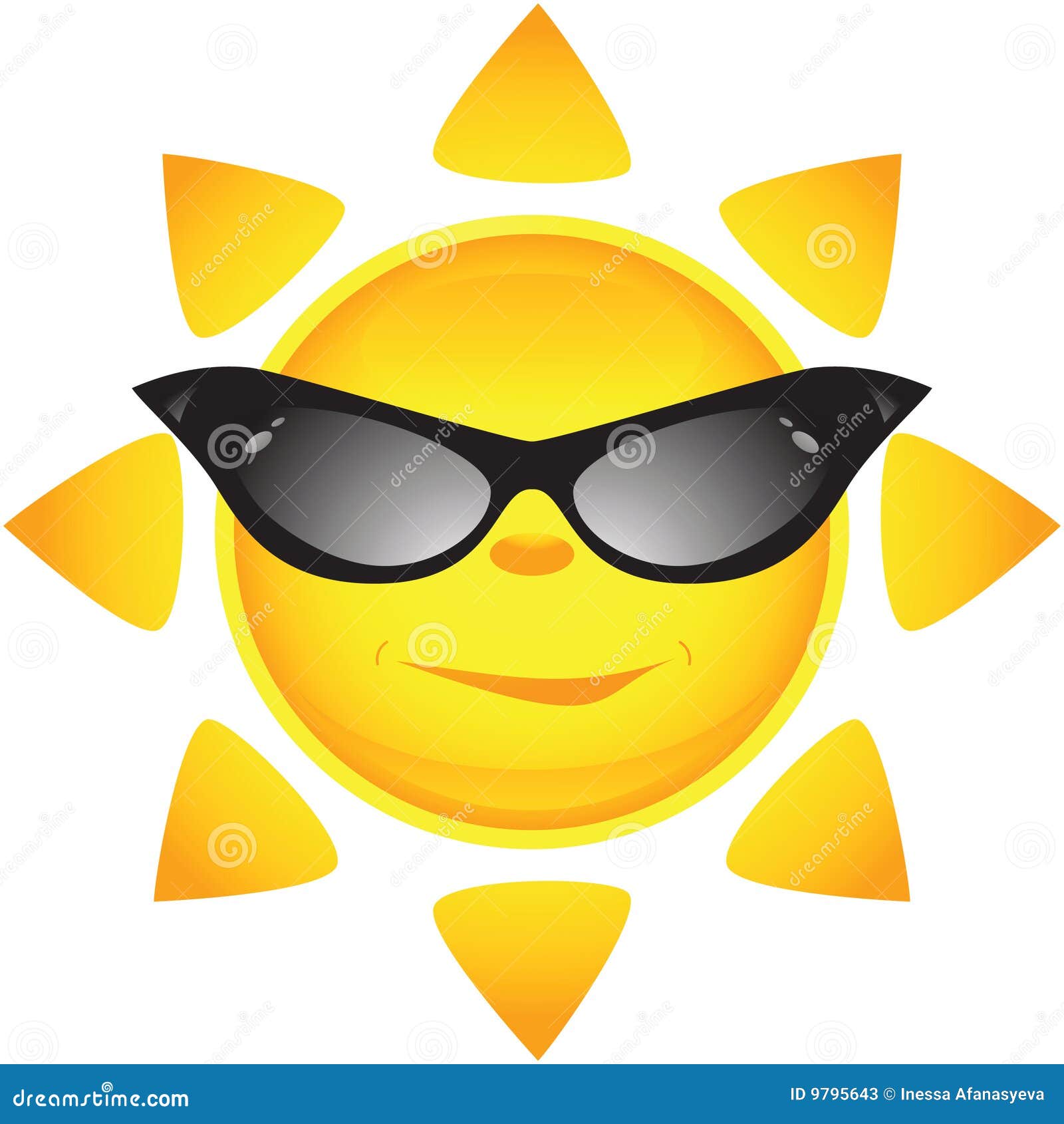 De Pictogrammen Van De Zon. Vector Illustratie Vector Illustratie ...