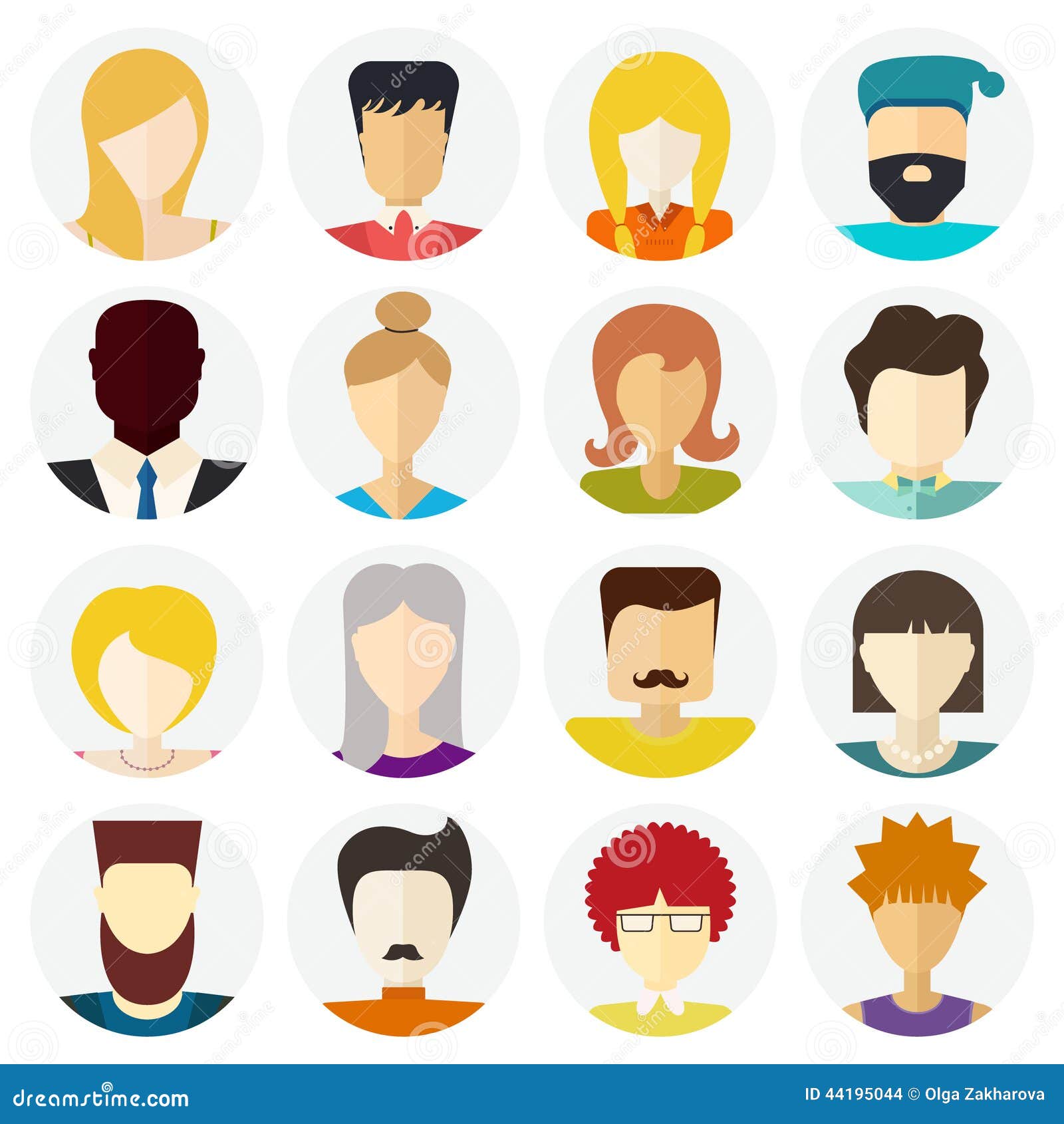 De pictogrammen van mensen vector illustratie. Illustration of ...