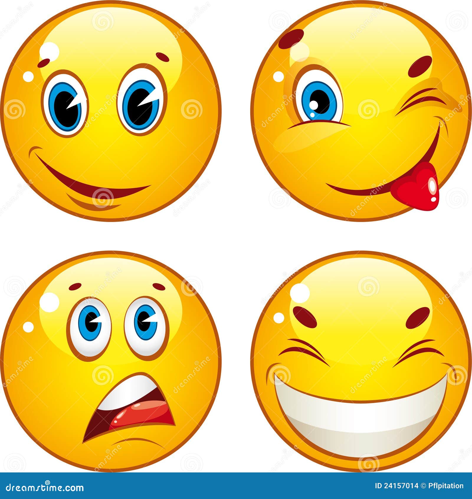 De pictogrammen van Smiley vector illustratie. Illustration of kenteken ...