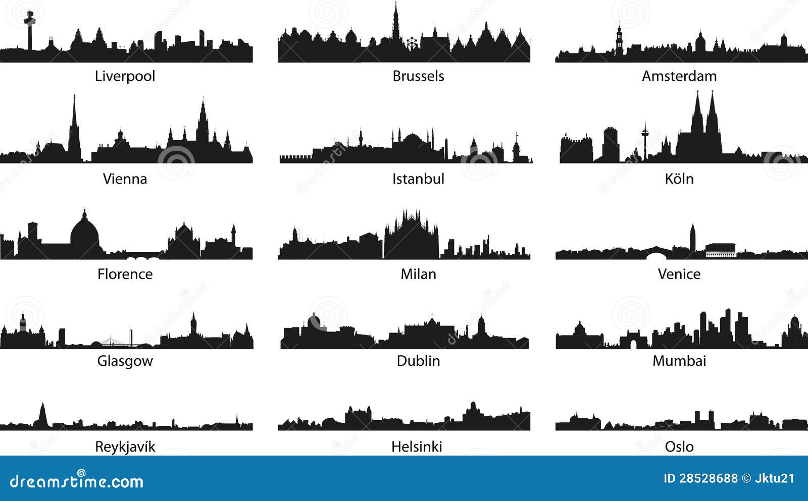 De Pictogrammen Van Vector_city Vector Illustratie - Illustration of ...