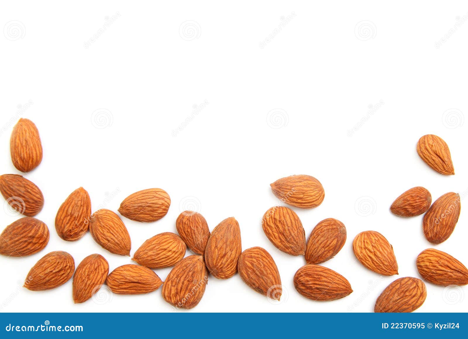 De Pittenachtergrond Van De Amandel Stock Afbeelding - Image of ...