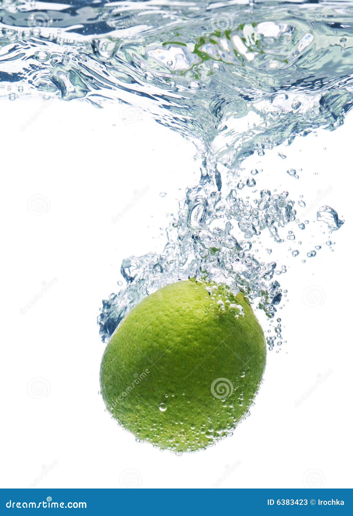 De Plak Van De Kalk in Water Stock Afbeelding - Image of onderwater ...