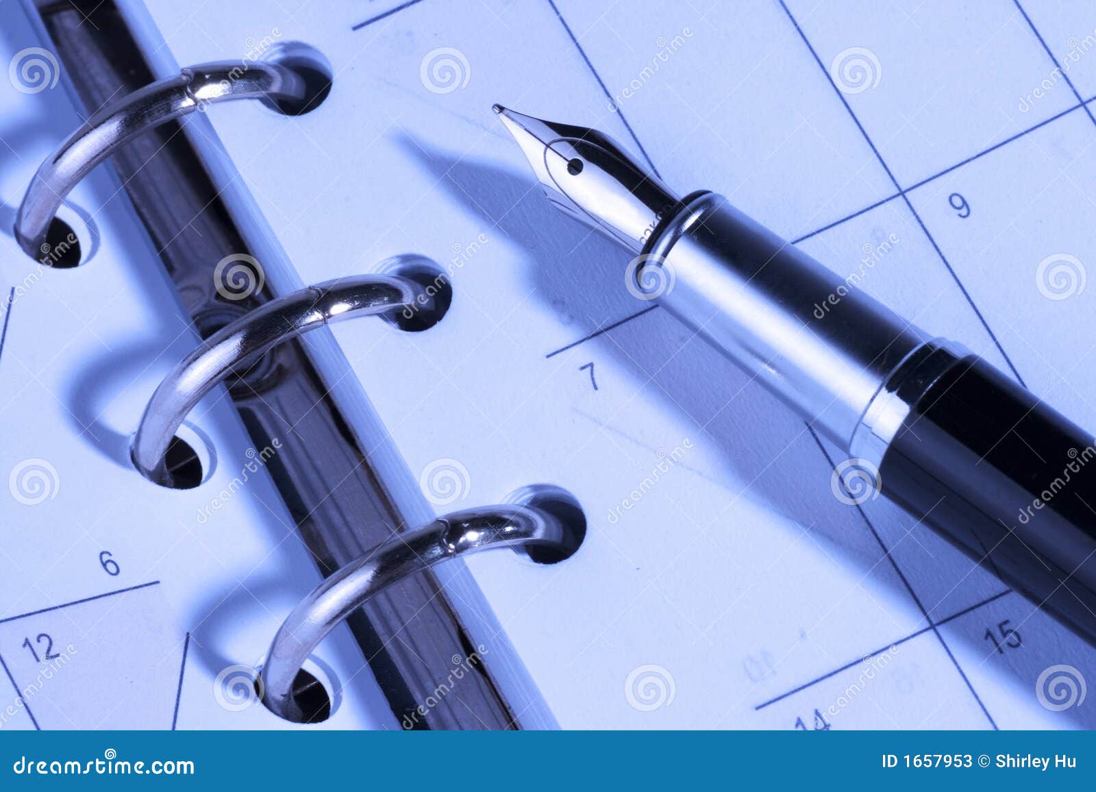 De Planning Van Het Programma Stock Afbeelding - Image of controlelijst ...