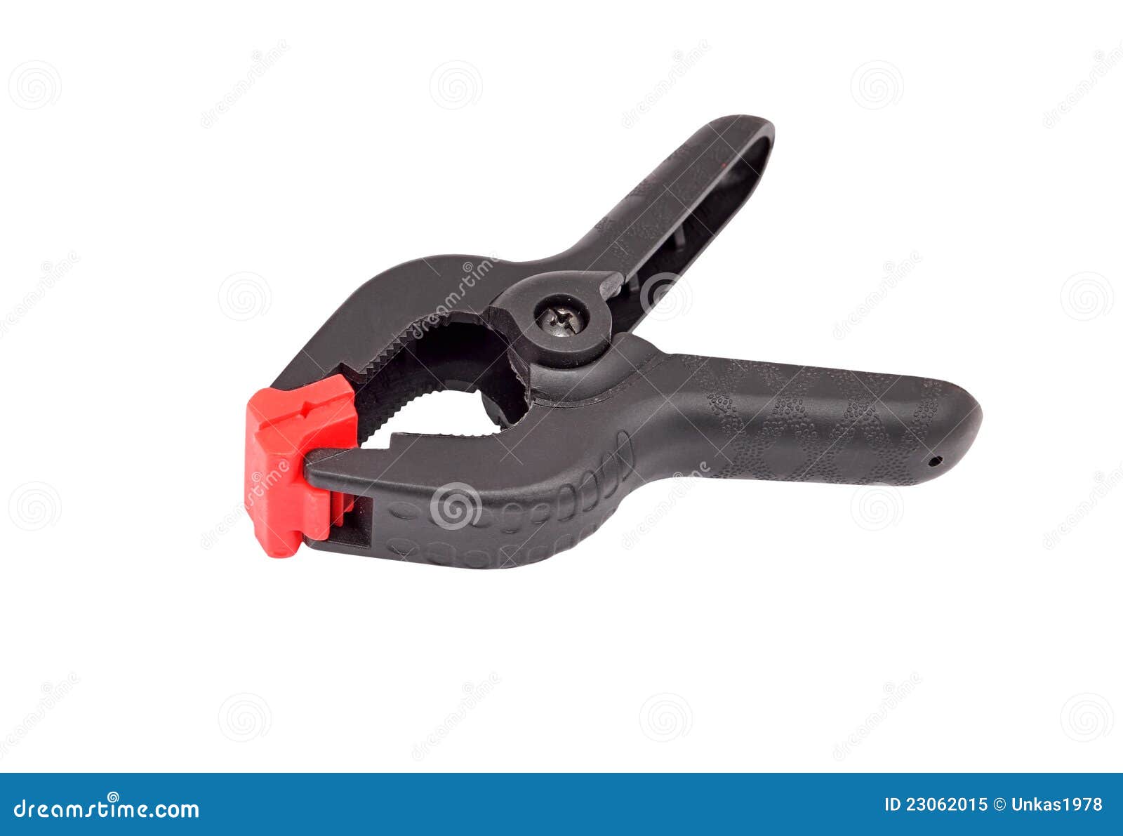 De Plastic Mechanische Klem Van De Handbankschroef Stock Afbeelding ...